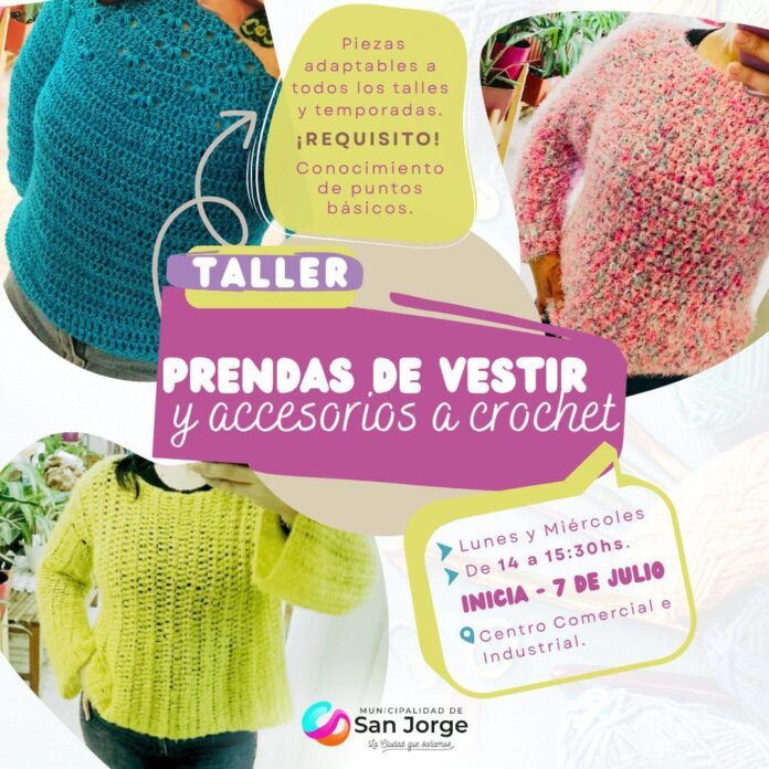 TALLER CROCHET PARA VESTIR Y CREAR | El 60 Noticias